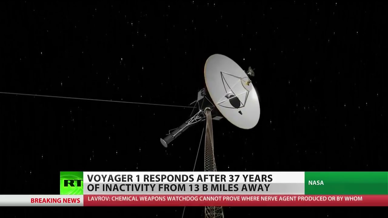 Voyager Responds After 37 Years Of Inactivity - YouTube