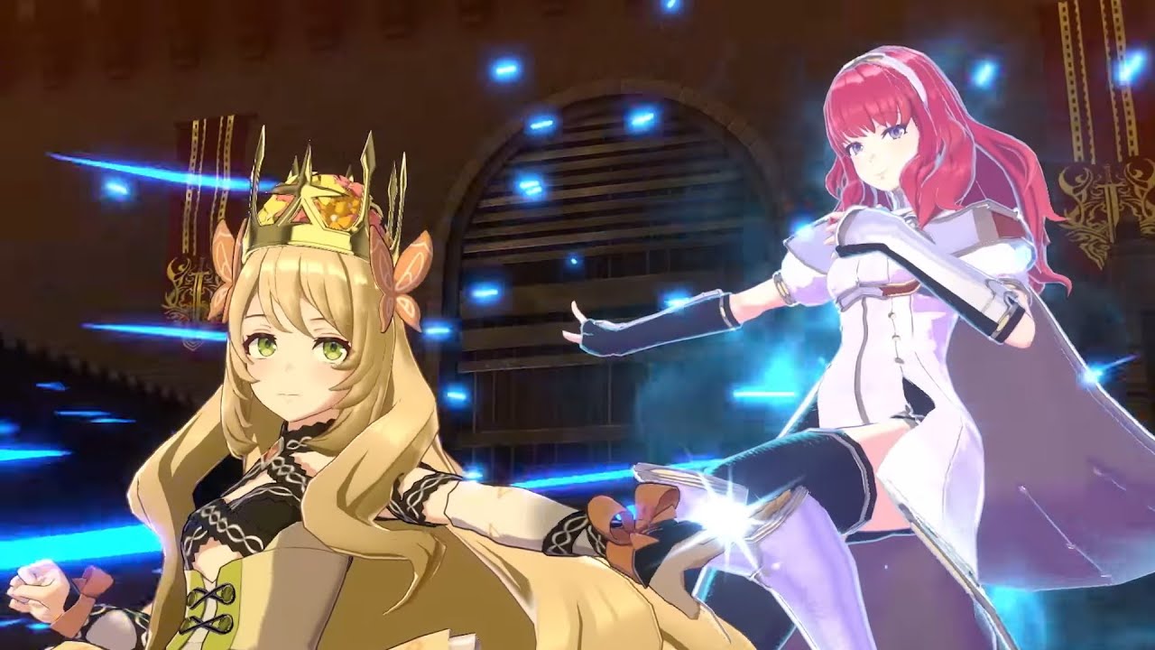 Celine and Celica (New Fire Emblem Engage Gameplay) - YouTube