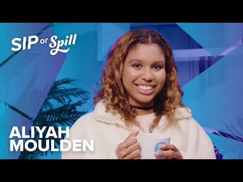 ALIYAH MOULDEN | “Do you have a crush on a co-star?” | Sip or Spill Q&A