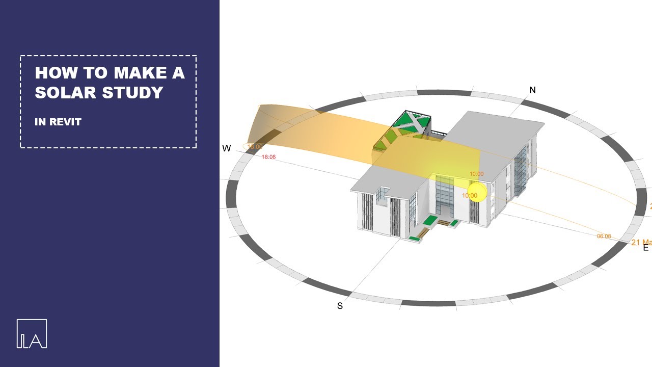 How to do Solar Study in Revit - YouTube