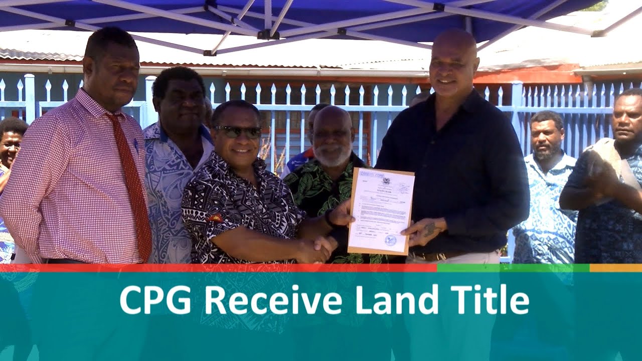 CPG Receive Land Title - YouTube