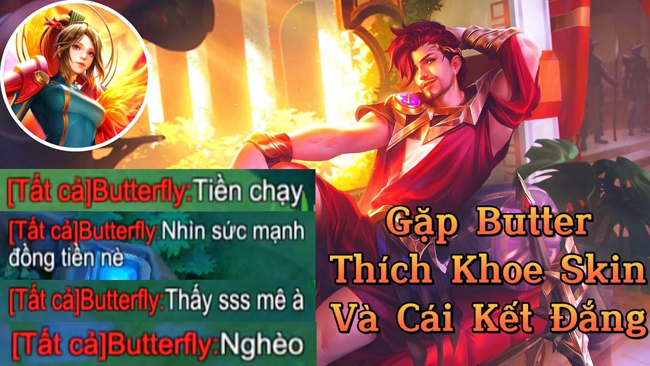 Cái Kết Đắng Cho Butterfly Vì Thích Khoe Skin | Jeicus Aov - YouTube
