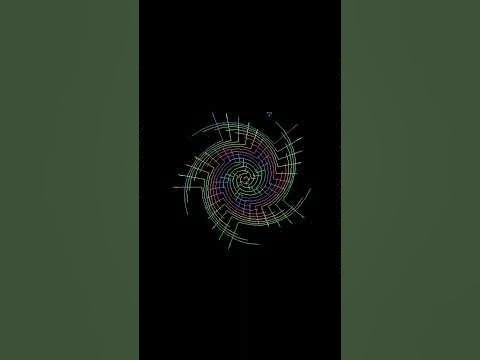 😱🔥💯💯🔥😱...🐍 python turtle programming..#art #rainbow #pythonprogramming #youtube #shorts # ...