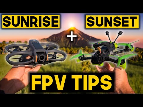 How To Film EPIC FPV Sunrise/Sunset Footage!