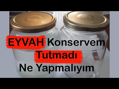 Konserve Kapağı Tutmazsa Ne Yapılır
