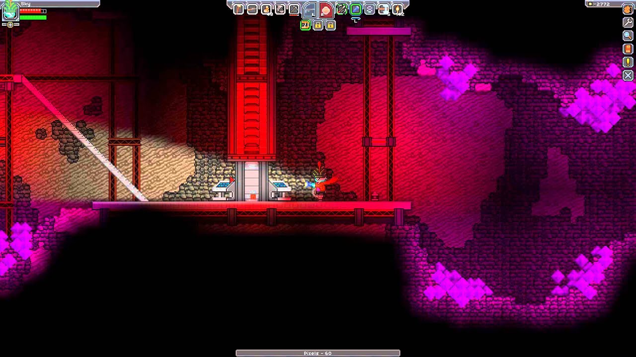 Mission to save the Erchius Mining Facility [Starbound] - YouTube