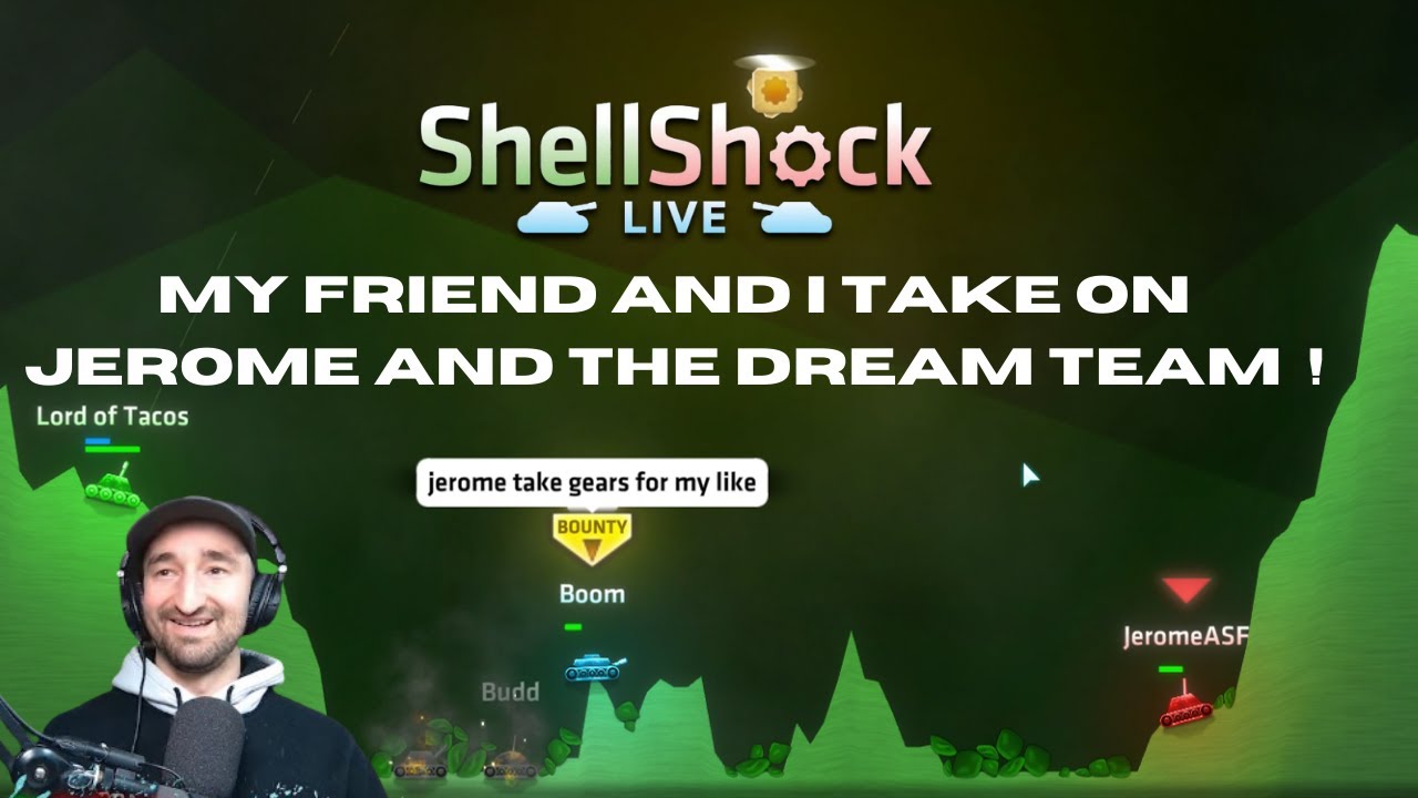 ShellShock Live | My Friend @DenCrazyRavebird and I take on @JeromeACE and the Dream Team ...