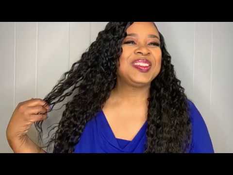 Traditional sew featuring water wave hair from Tinashe - YouTube