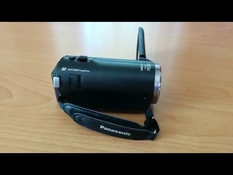 Review/Test - Panasonic HC-V180 EG-K Camcorder (german)