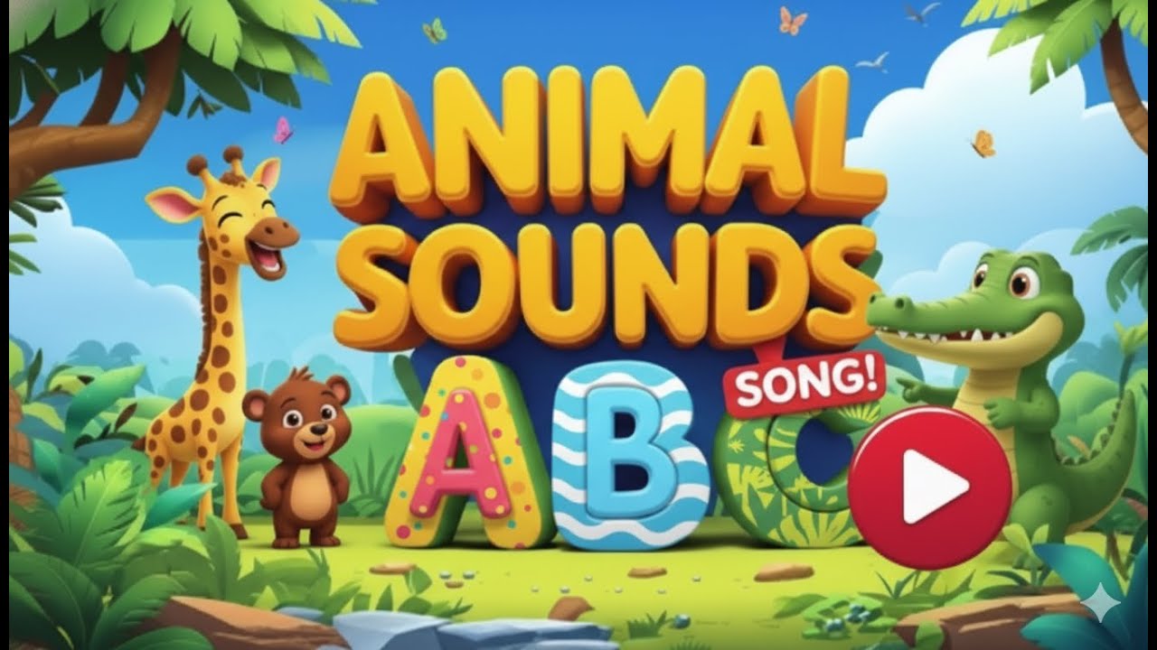 ABC Animal Song | Learn Alphabet & Animals Sounds for Kids | A to Z ...
