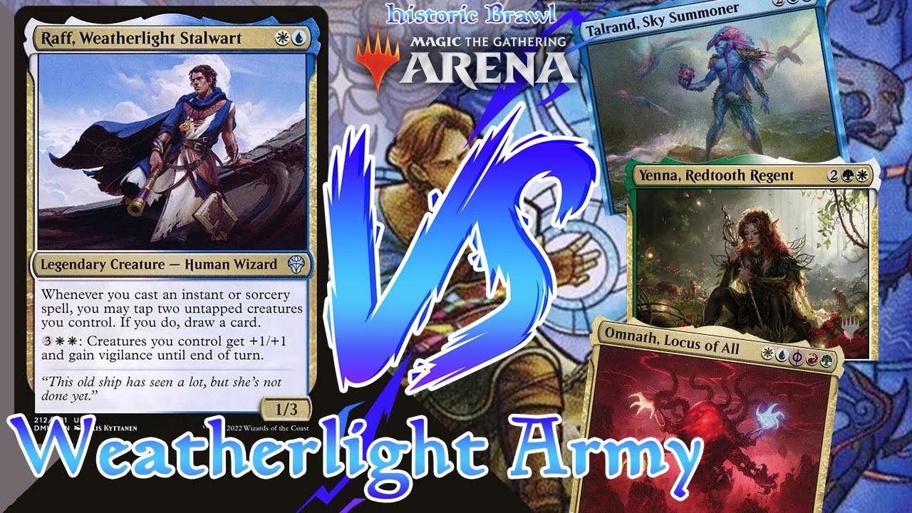Raff, Weatherlight Stalwart - Historic Brawl - Azorius | MTG Arena ...