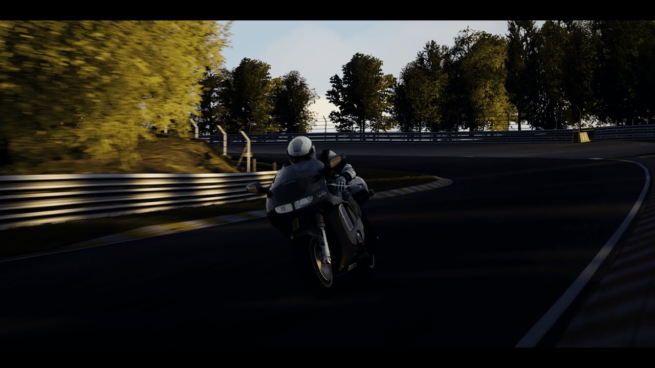 Assetto corsa bikes at nords goes hard - YouTube
