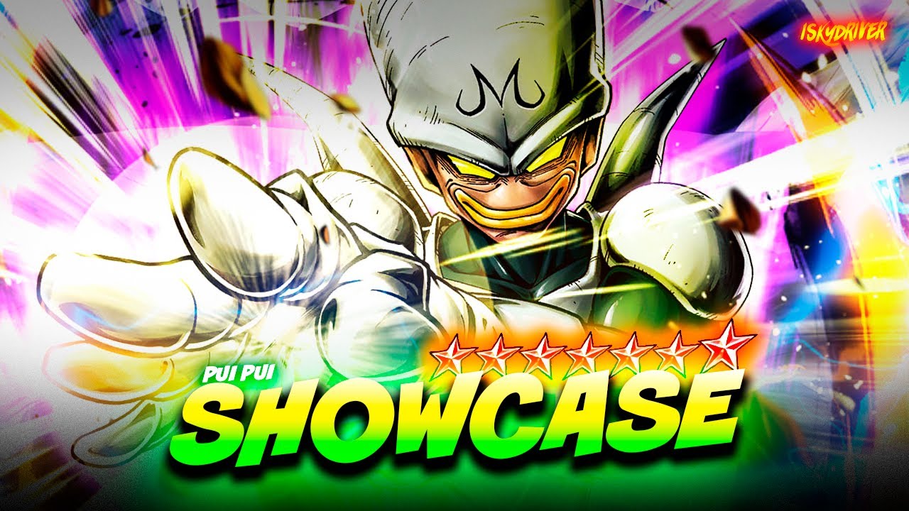 Los personajes azules deben temerle!!! Pui Pui Showcase | Dragon Ball ...