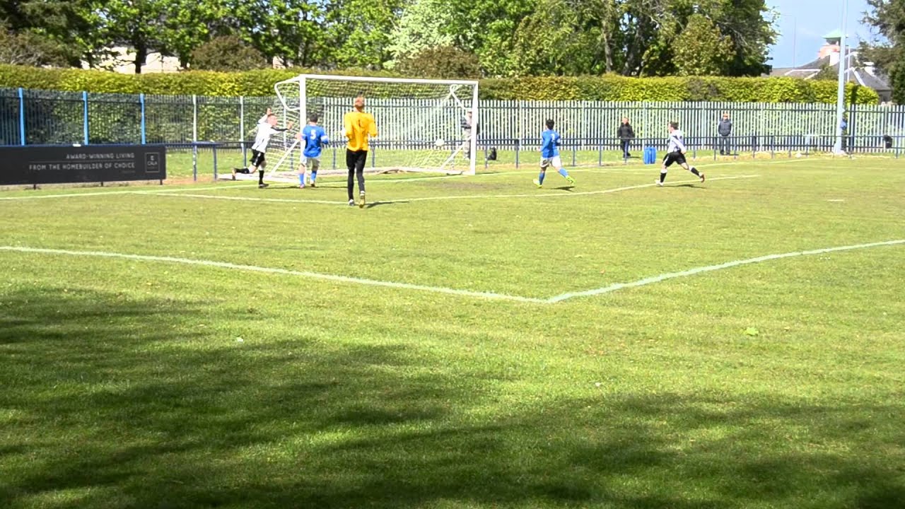 Leith Athletic V Mussleburgh 2nd Goal to win William Johnston Trophy ...