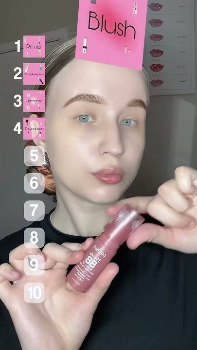 Random makeup using a filter ️🤎 #makeuptutorial - YouTube