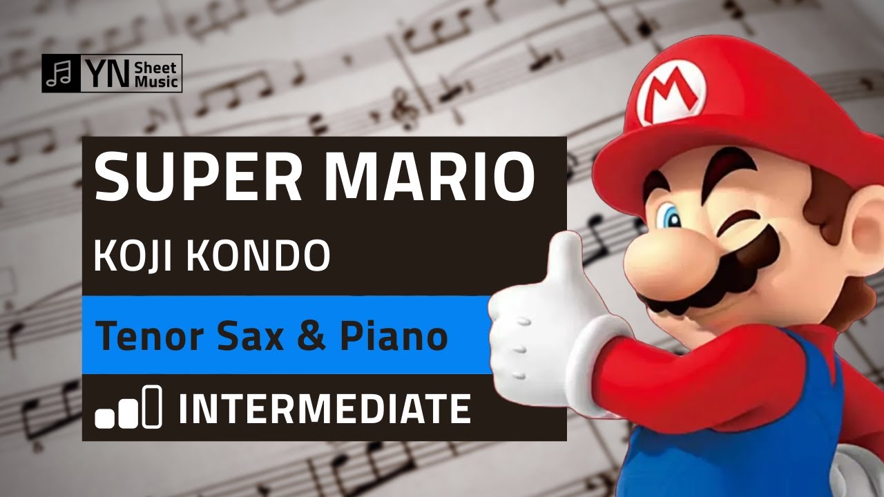 Super Mario Bros - Tenor Sax - YouTube