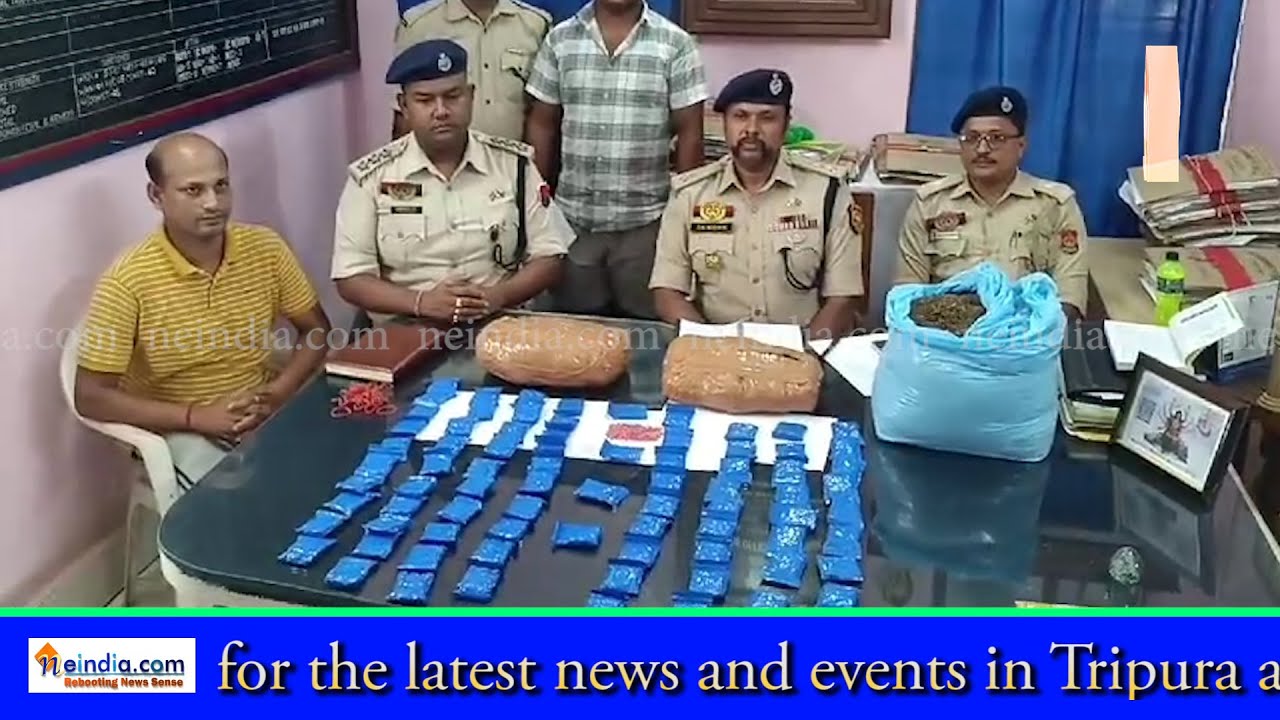 Police arrested Debjit Bhowmik with 16,000 yaba tablets and 6 kg ...