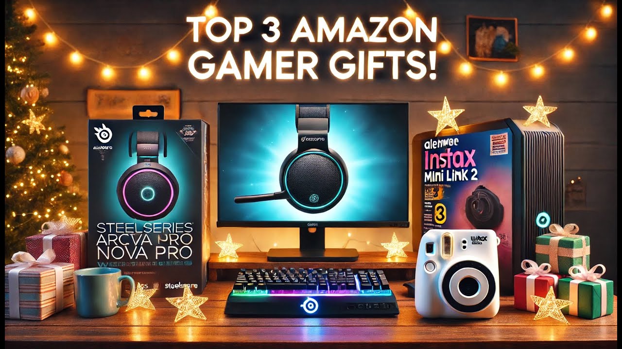 Top 3 Gamer Gifts on Amazon for the Holidays! Perfect for Every Player ...