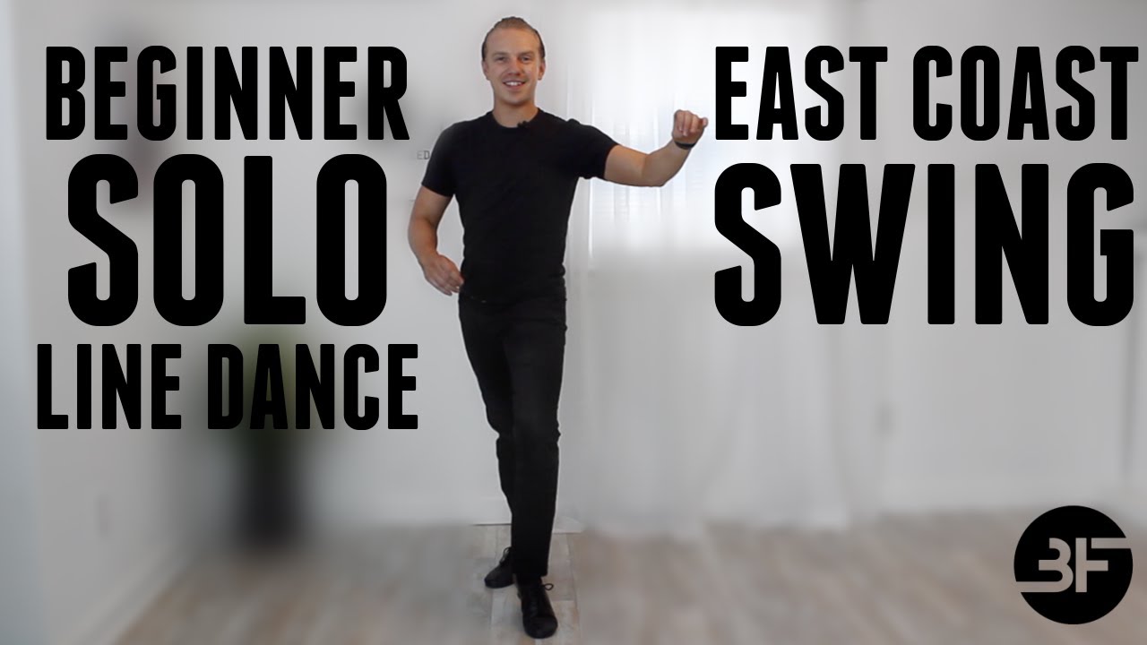 Beginner East Coast Swing Line Dance - YouTube