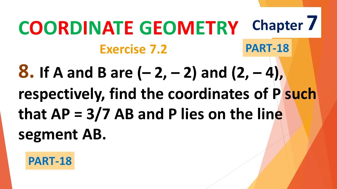 ex7.2,q8, CBSE board, Class 10th Chapter 7, Coordinate geometry ...