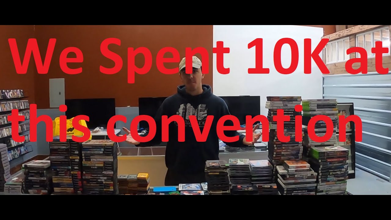We Spent $10K at This Retro Video Game Convention - YouTube