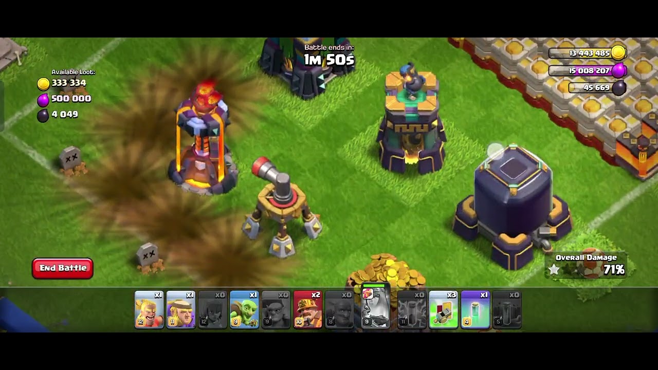 Easily 3 Star NOBLE NUMBER 9 Clash With Haaland Challenge #9 | Clash of ...