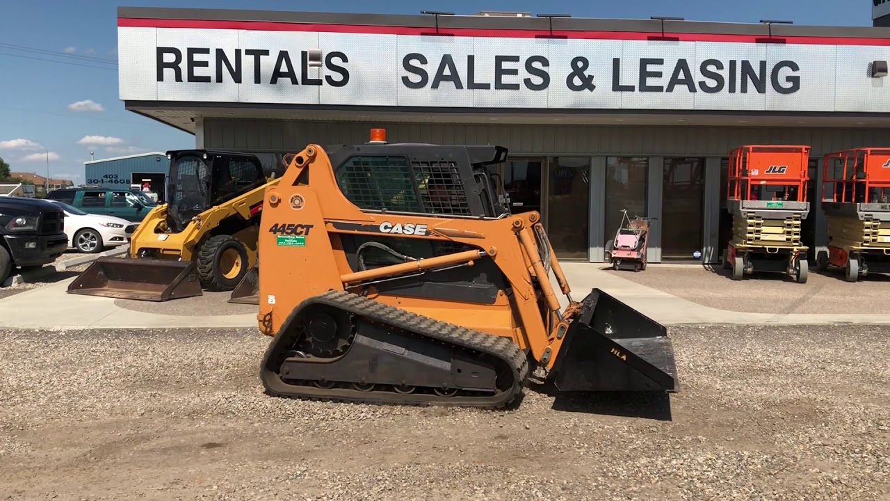2006 Case 445CT Skid Steer #1609 - YouTube