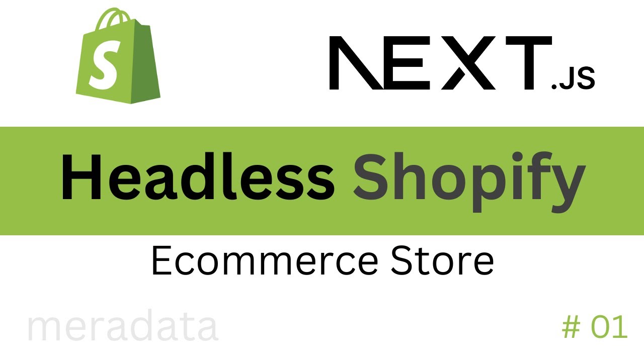 Headless Shopify Ecommerce Store Using NextJS | Direct Deploy on Vercel Server - YouTube