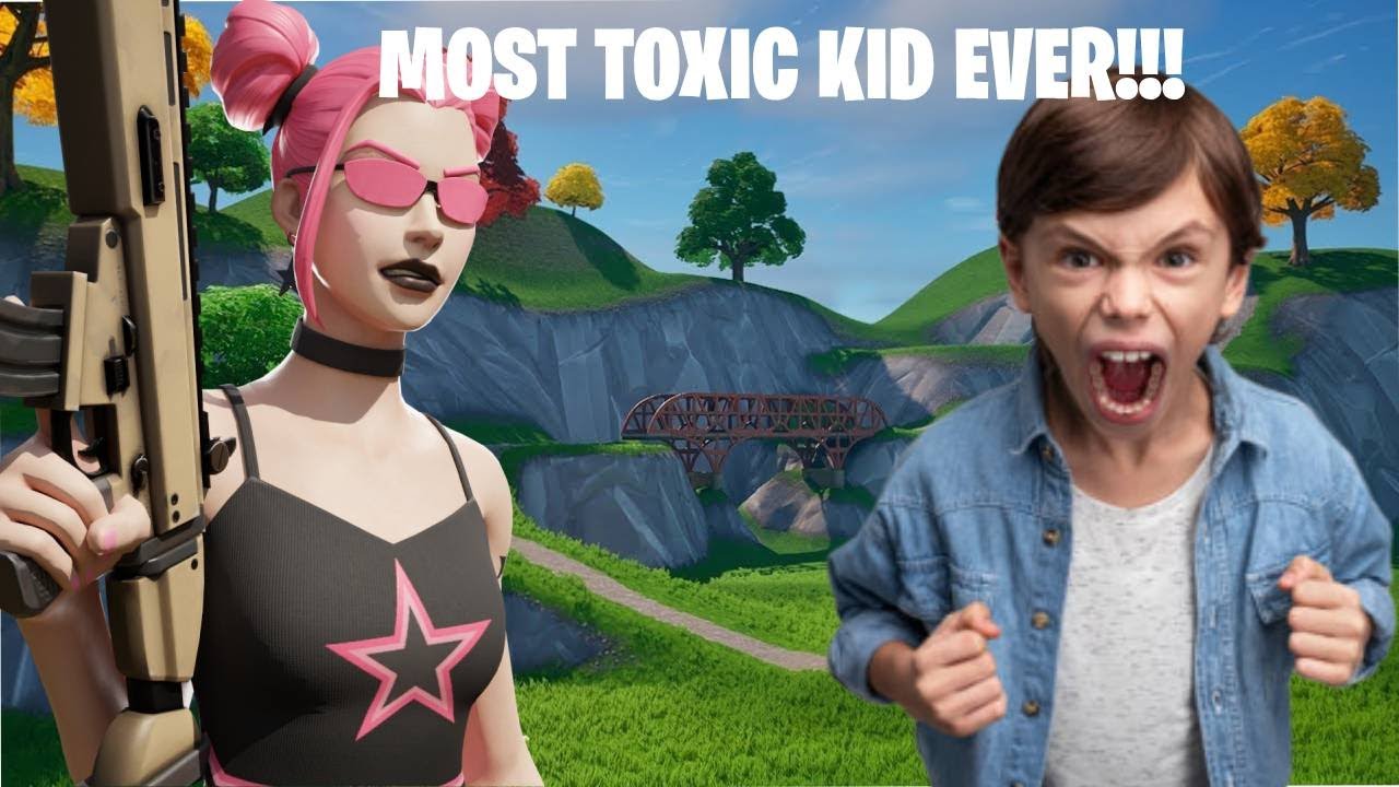 1V1ing The Most Toxic Kid Ever!!! - YouTube
