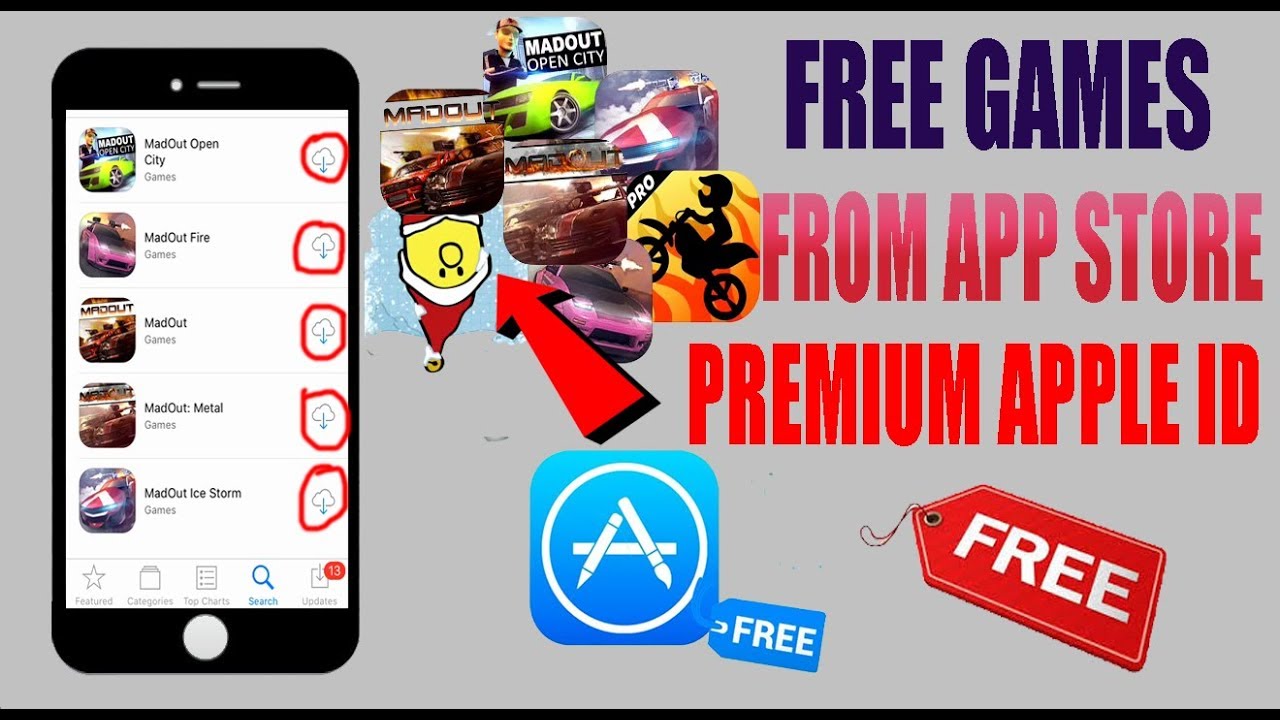 How to Get Paid Apps , Games FREE from Apple App Store!! - YouTube