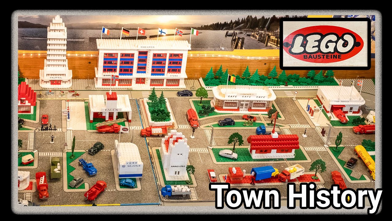 What is history behind LEGO “Town theme”1955- 78 … they look like Hot ...