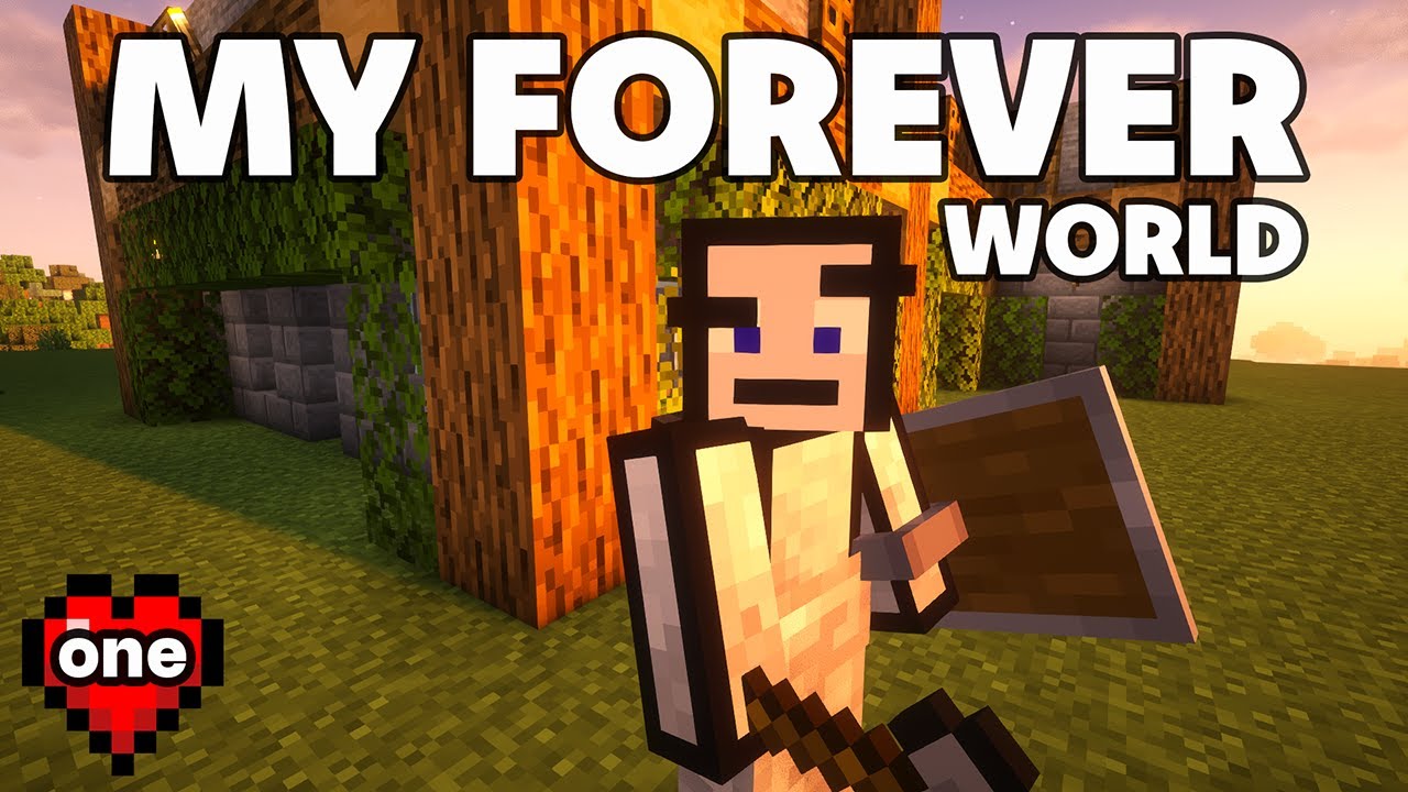 I Start My Forever Minecraft Survival World - YouTube