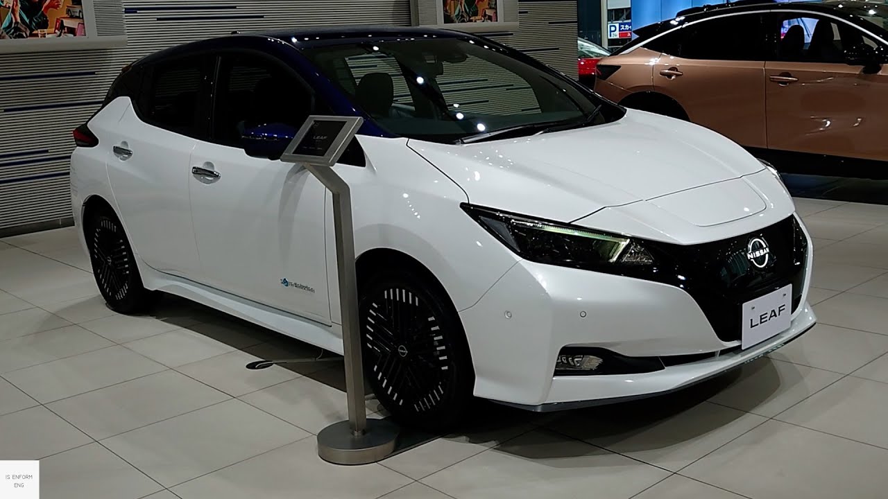 2024 Nissan Leaf EV Electric / In-Depth Walkaround Exterior & Interior ...