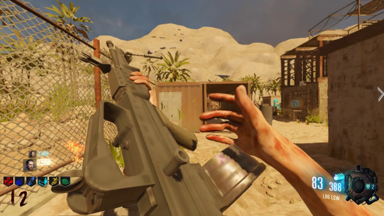 Call of Duty Black Ops custom zombies on "RUST" - YouTube