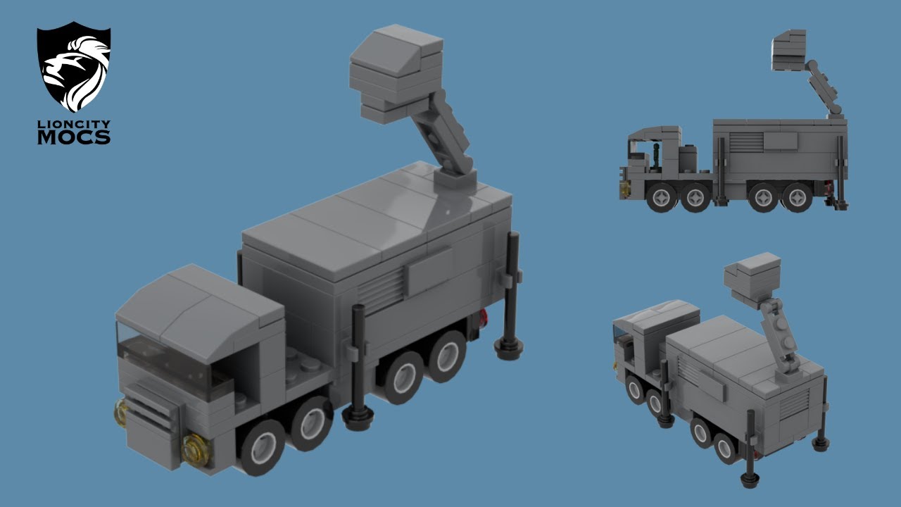 SHIKRA Radar Lego Tutorial(1:70) - YouTube