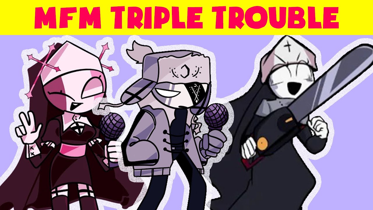 Longest Fnf Song Sarventes Sacred Scuffle Mfm Triple Trouble Youtube