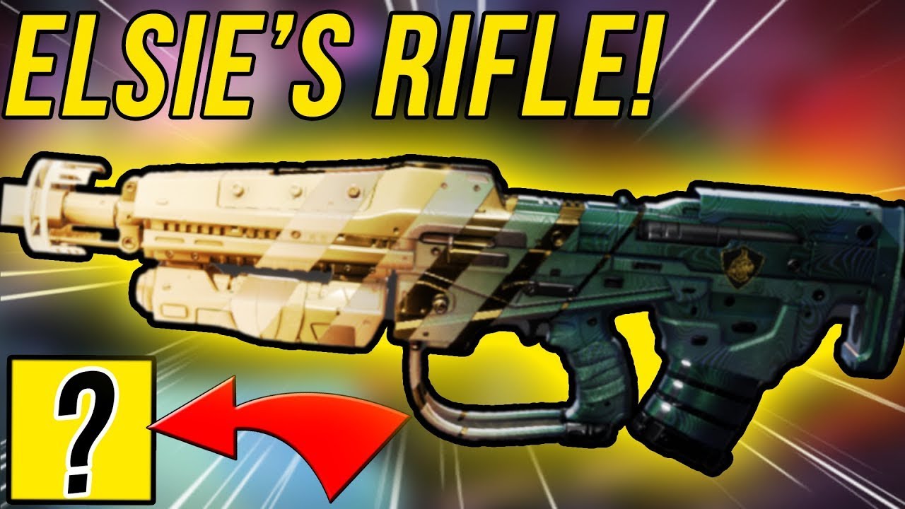 Elsie's Rifle is unstoppable Destiny 2 - YouTube
