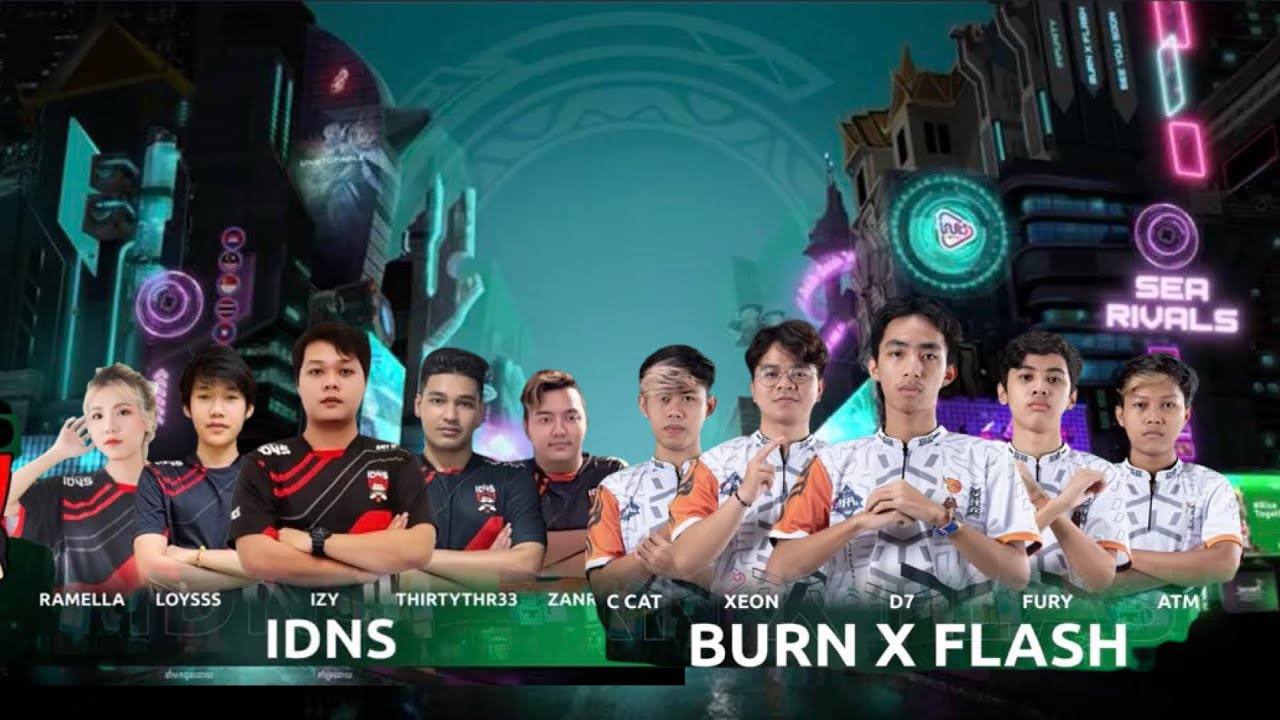 Game 2- Burn x Flash Vs IDNs Esports /Smart Kingdom of Legends: SEA ...