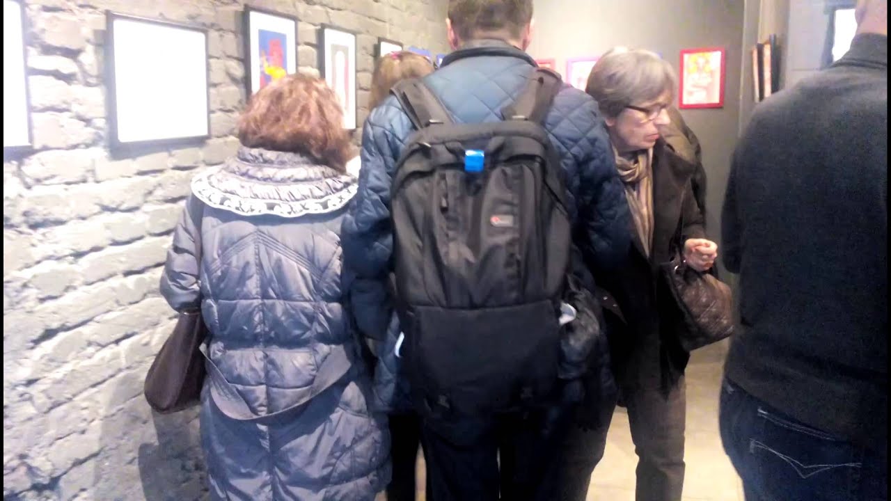 First Art Exhibition of Anton-Constantin Anastassov - YouTube