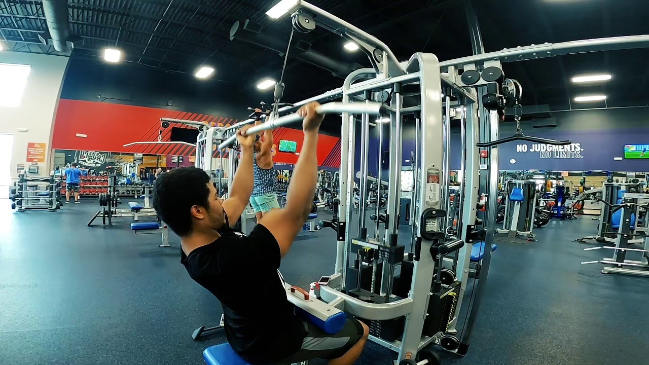 Cable Lat PUlldowns Underhand Grip - YouTube