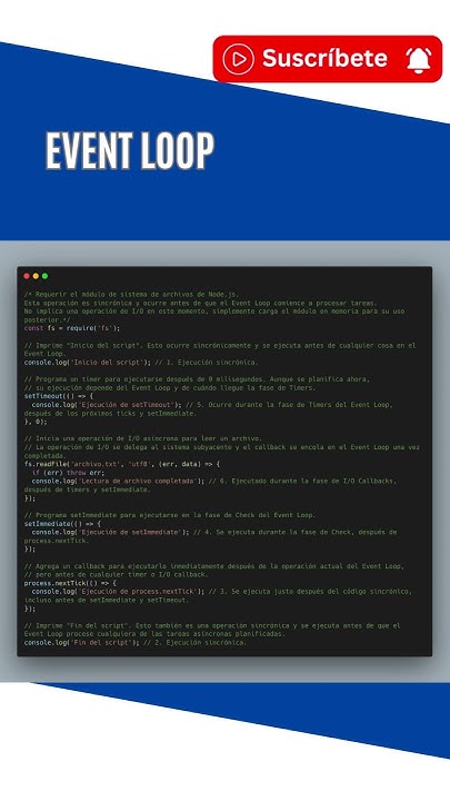 NodeJS: ¿Qué es el Event Loop en NodeJS? | Lexcademy - YouTube