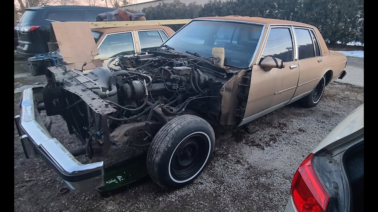 Box Chevy Caprice Frame Swap pt.4 - YouTube
