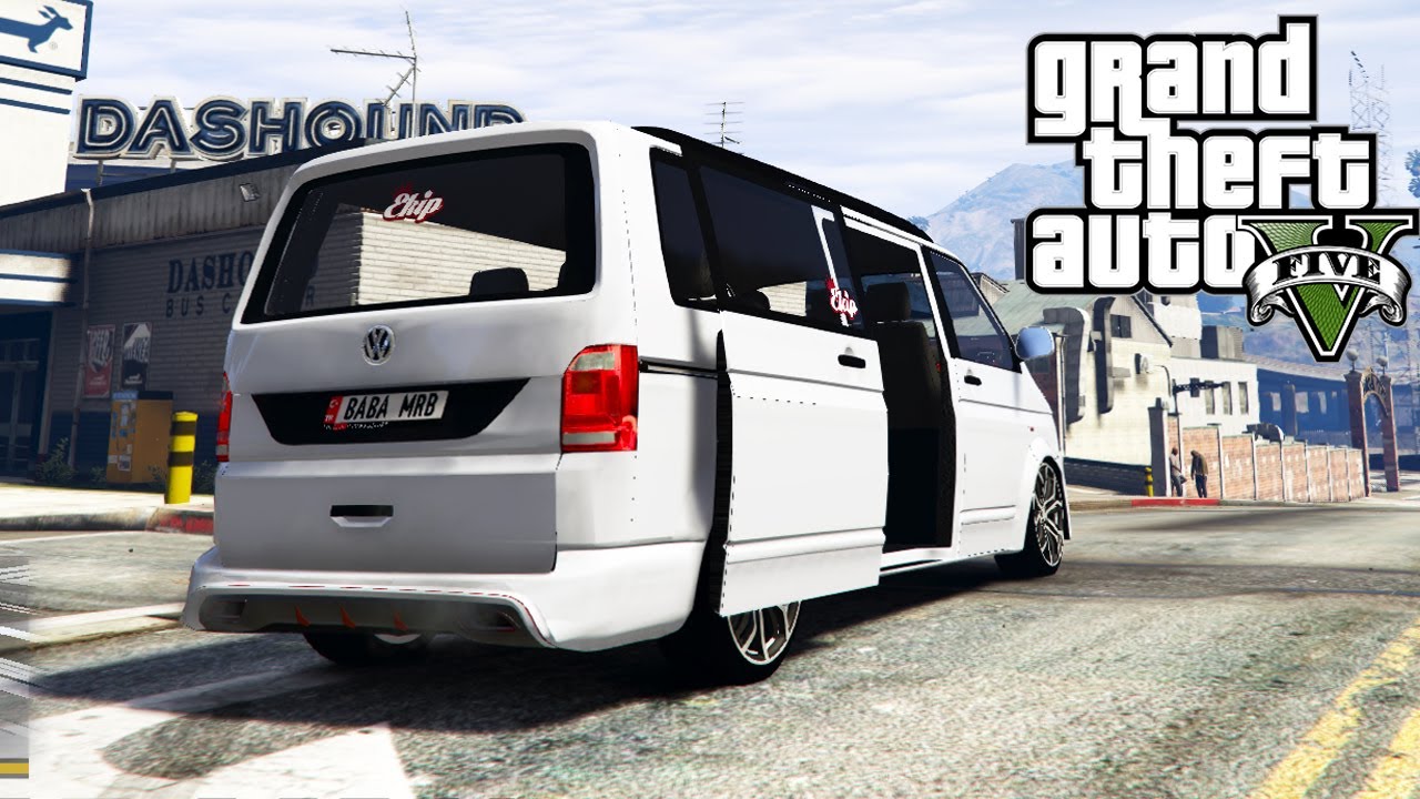 Volkswagen Transporter T6 - GTA V Mods - YouTube