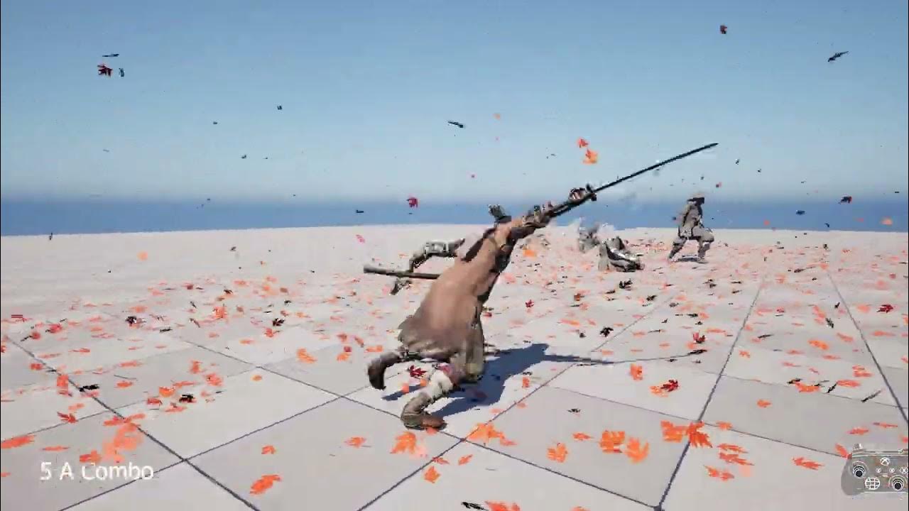 Sekiro Remake By Unreal Devlog#1 Locomotioan and Combo Attack - YouTube