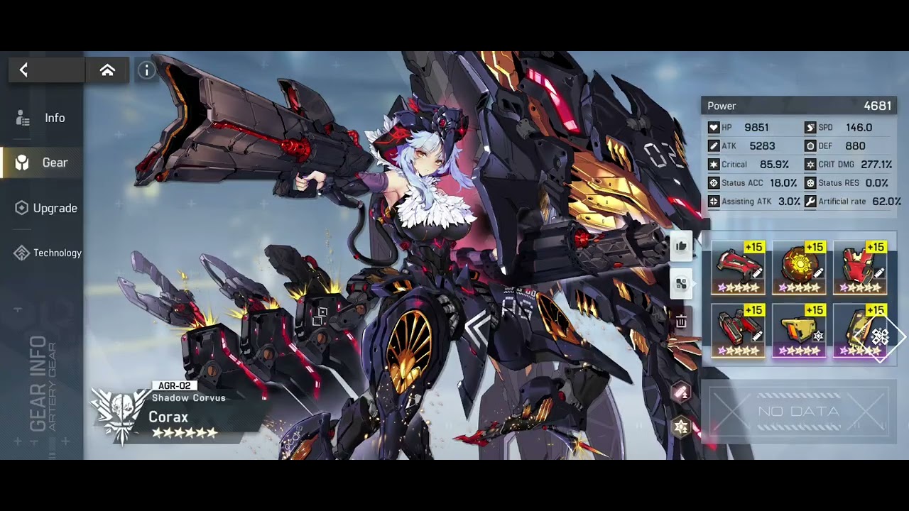 ARTERY GEAR: FUSION - farmeo the uncrowned advanced F2P evento madoka ...