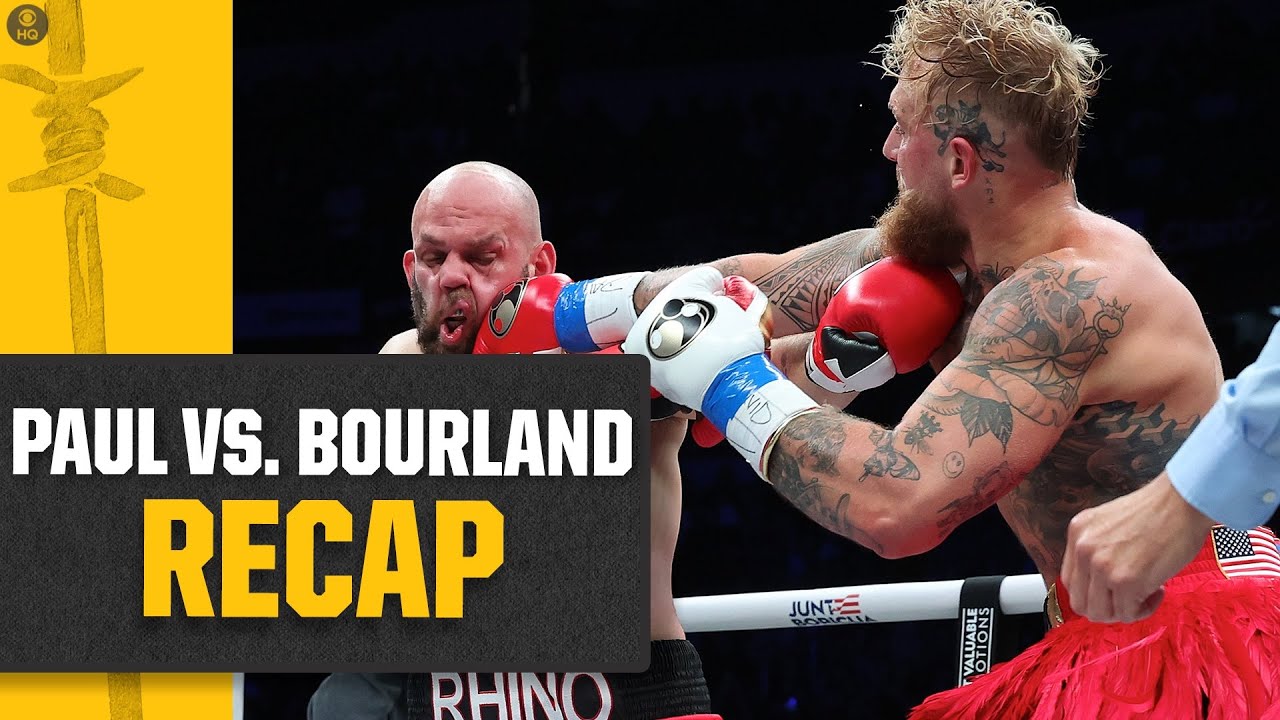 Jake Paul PICKS APART Ryan Bourland, WINS in first-round TKO | Fight ...