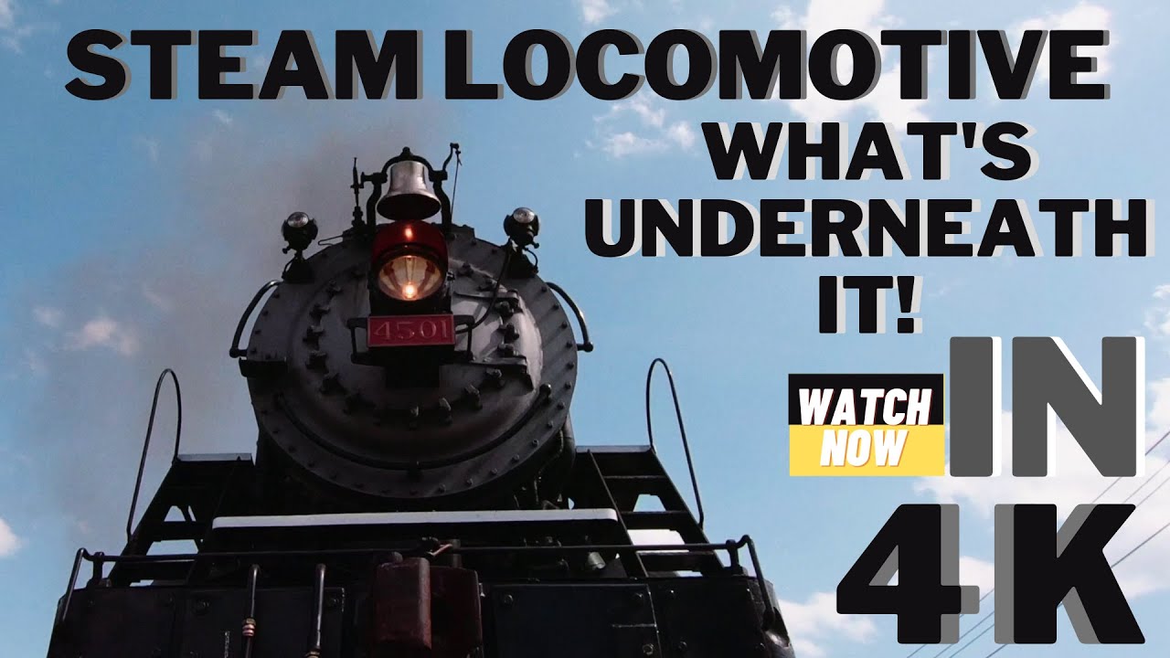 Look What Is Underneath The Steam Locomotive - YouTube