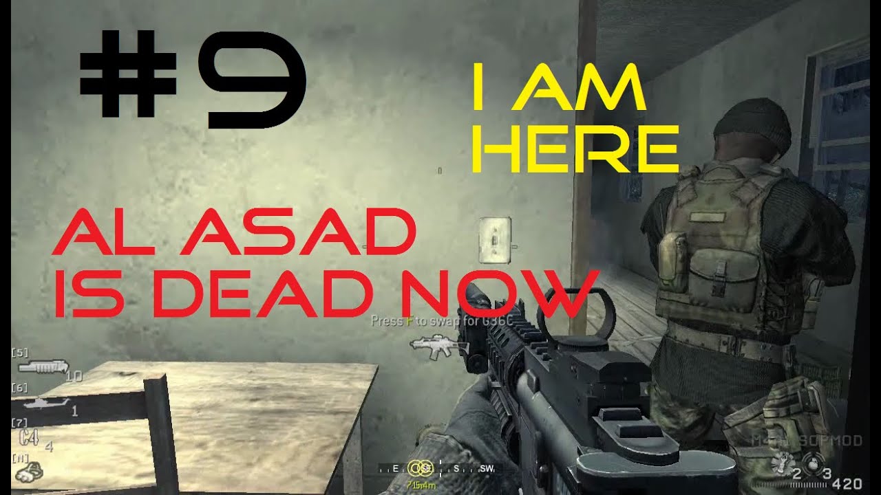 COD MW : Catching Al-Asad - YouTube
