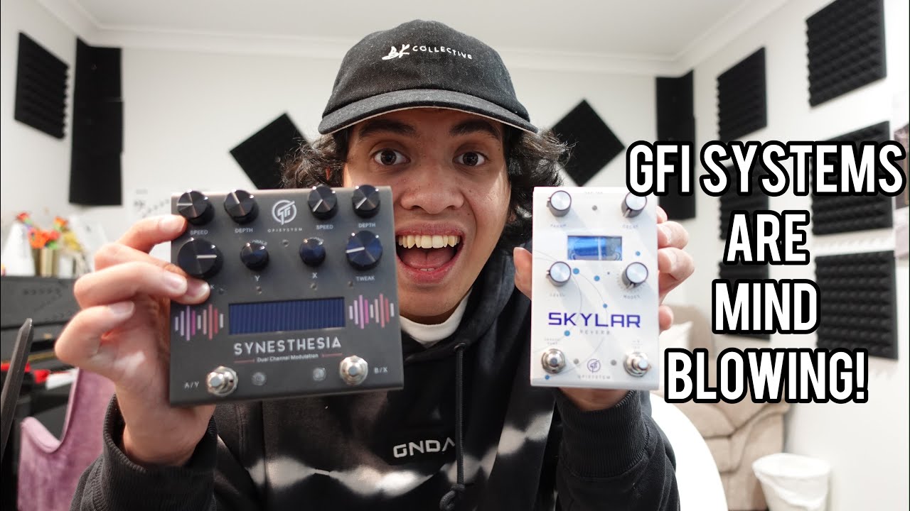 My First GFI Systems Pedals! Synesthesia & Skylar | Unboxing & First Impressions - YouTube