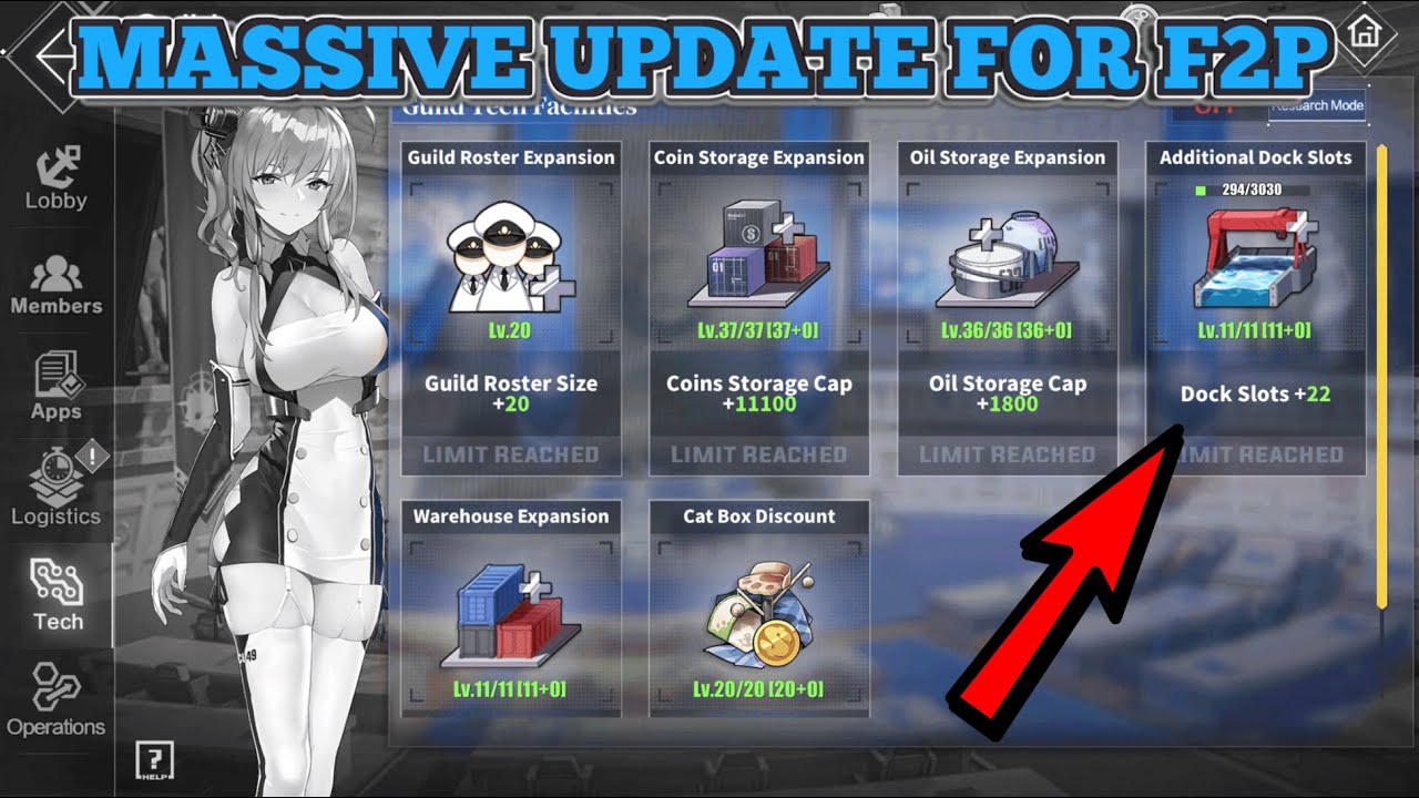 MASSIVE UPDATE FOR F2P PLAYERS!! | Azur Lane - YouTube